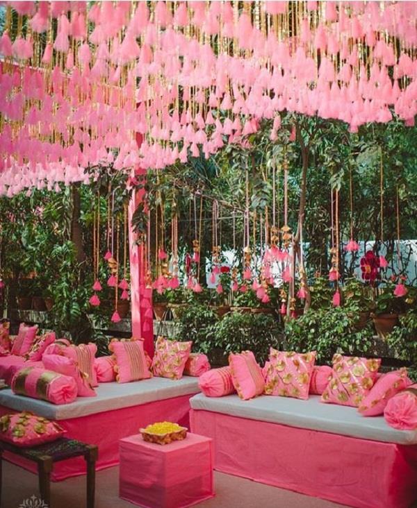 Sangeet Function! पेपर ही नहीं, Tassel से भी करें घर की डैकोरेशन ...