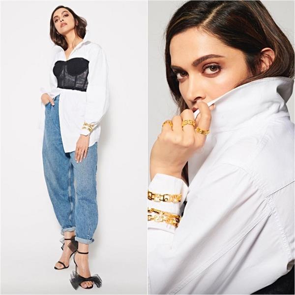 शर्ट ही नहीं, छपाक प्रमोशन में दीपिका के फुटवियर ने भी खींचा सभी का ...