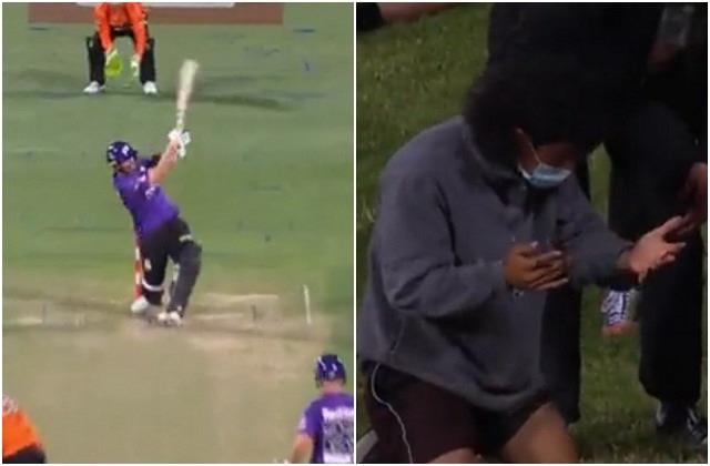 BBL : मैकडरमॉट के छक्के से फूटा फैन का सिर, बहने लगा खून; देखें वीडियो ...