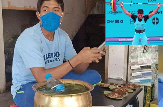 4 साल पहले पान बेचते थे संकेत सागर, अब कॉमनवेल्थ पोडियम तक पहुंचे ...