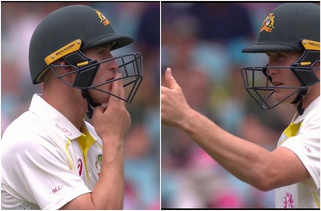 लाबुशेन ने ग्राउंड पर किया सिगरेट और लाइटर का इशारा, फिर मैदान में फैंस ...